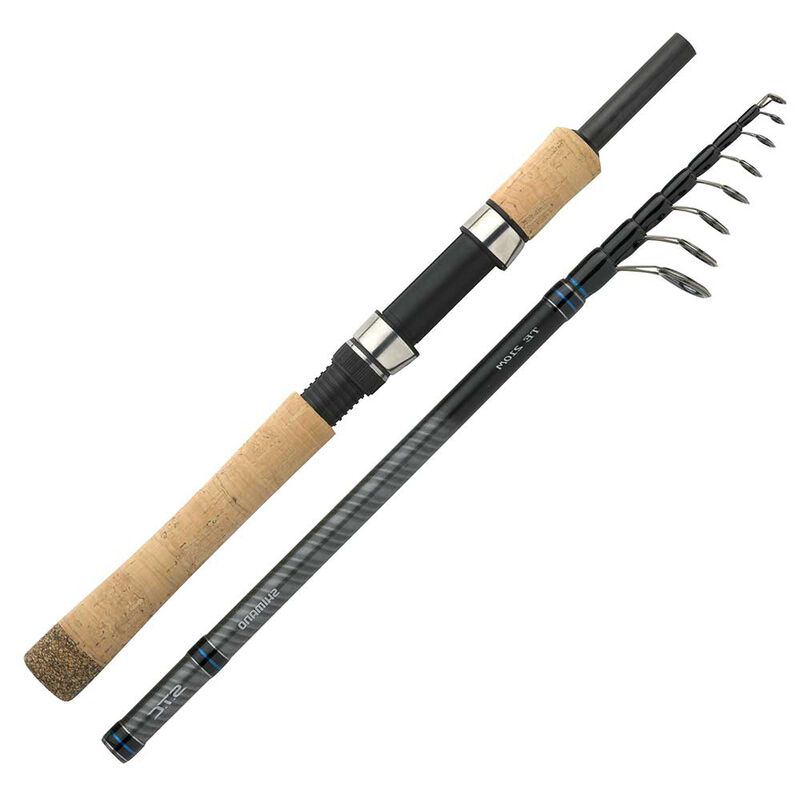 Canne lancer/spinning carnassier shimano stc mini telespin 270 ml 2,70m 7-21g - Cannes Medium ...