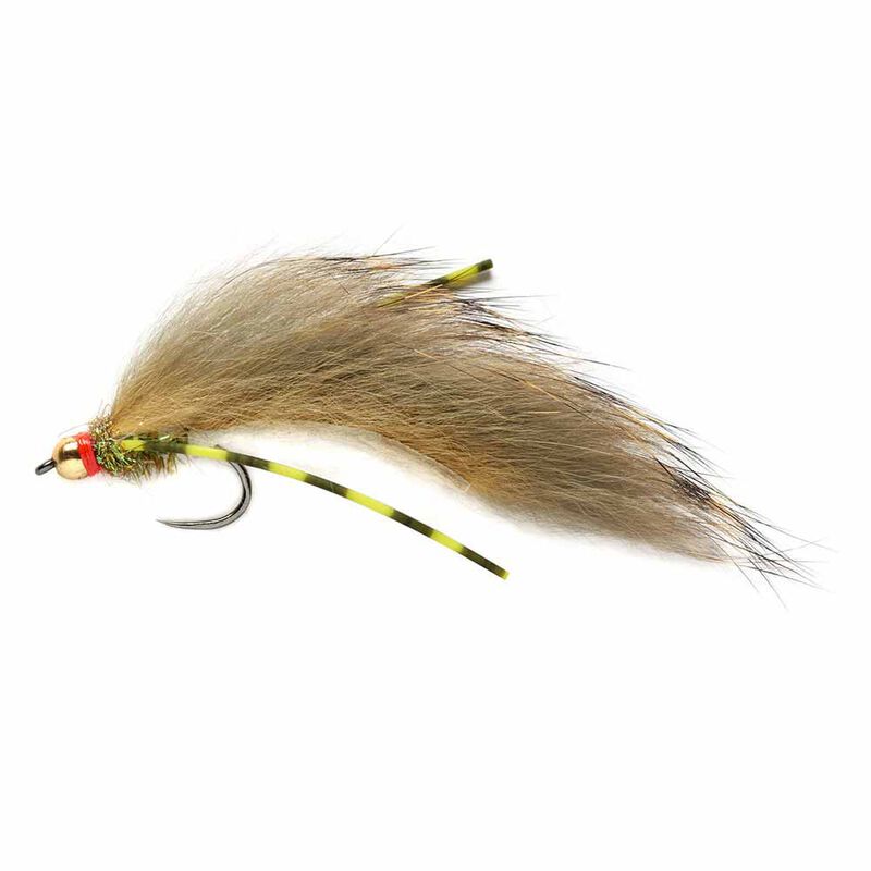 Streamer silverstone zonker flex olive h8 (x3) - Streamers pêche en ...