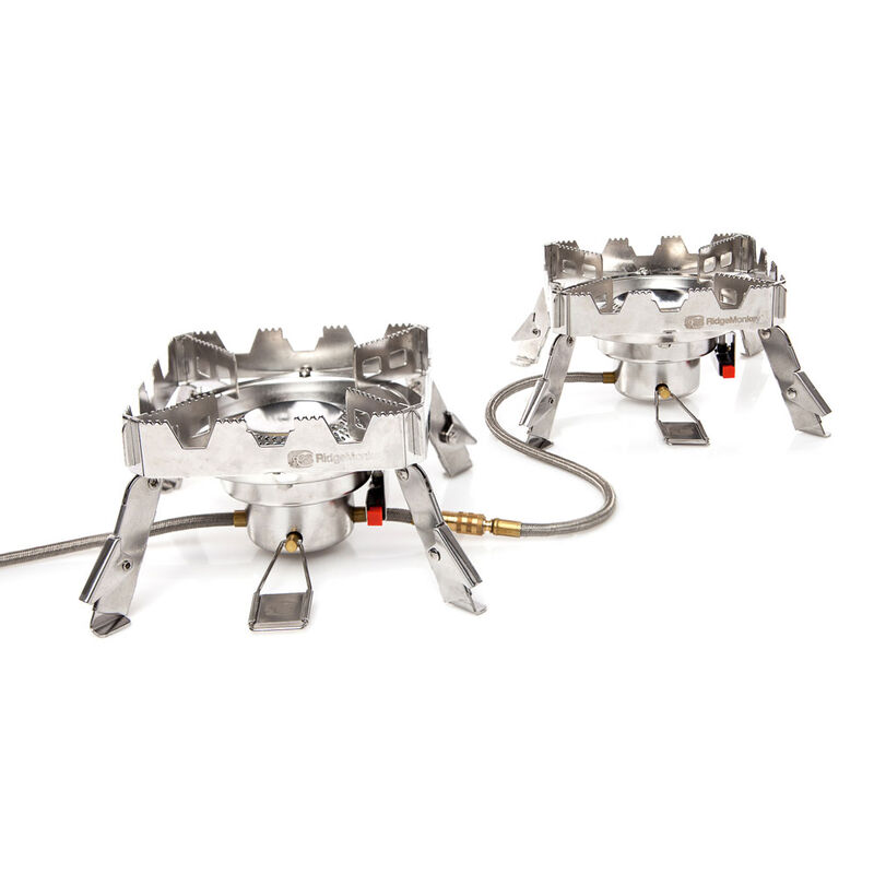 Réchaud carpe ridge monkey quad connect stove (full set) | Pacific Pêche
