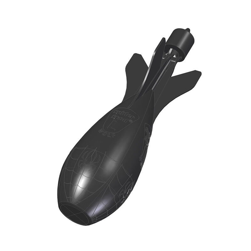 Bait rocket carpe wolf spider black - Bait Rocket pêche à la carpe ...