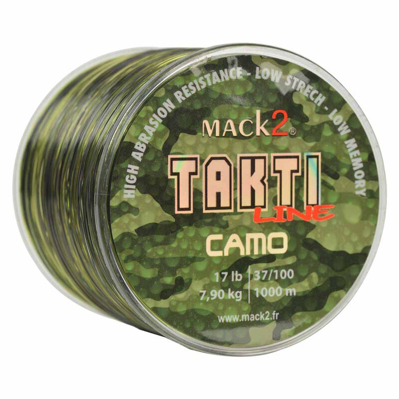 Nylon carpe mack2 takti line camo - Monofilament pêche à la carpe ...