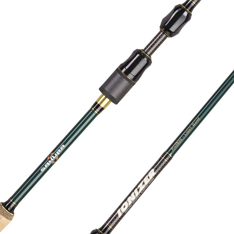 Canne lancer/spinning sakura ionizer finesse-light game 762 ulst 2,28m ...