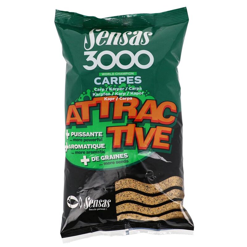 Amorce coup sensas 3000 attractive carpe 1kg - Amorces pêche à la carpe ...