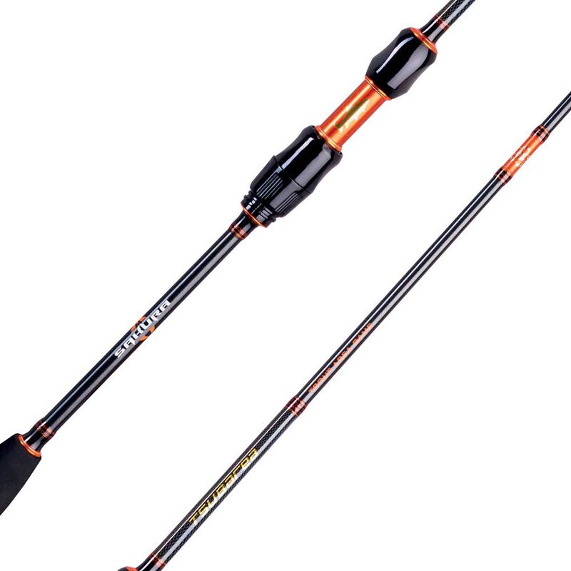 Canne lancer/spinning truite sakura tsubarea 622 ul 1,88m 0,3-5g ...