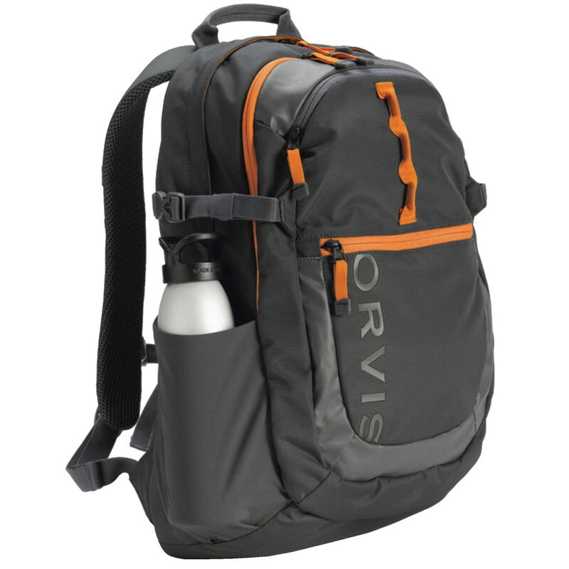 Sac à dos orvis safe passage day pack charcoal orange trim - Sacs à Dos ...