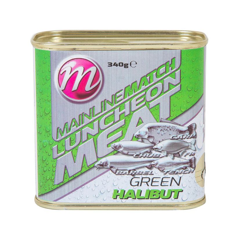 Additif pour pellets mainline luncheon meat vert halibut 340g ...