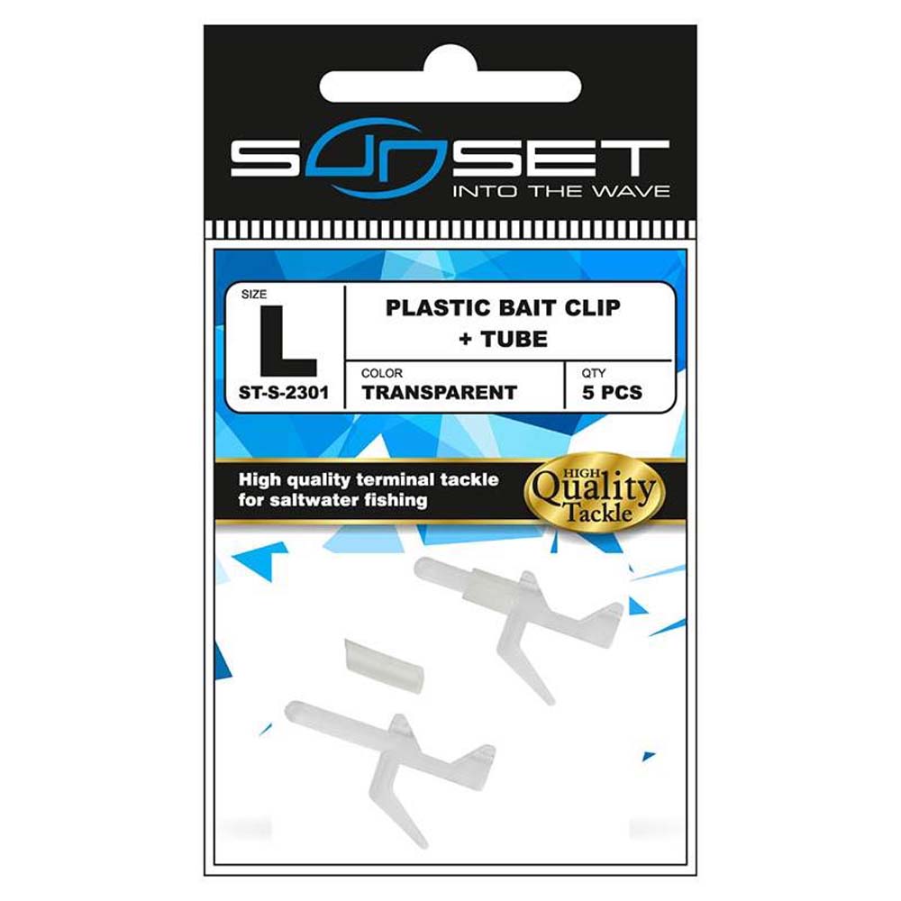 Accroche Appât Sunset Plastic Bait Clip + Tube St-S-2301 | Pacific Pêche