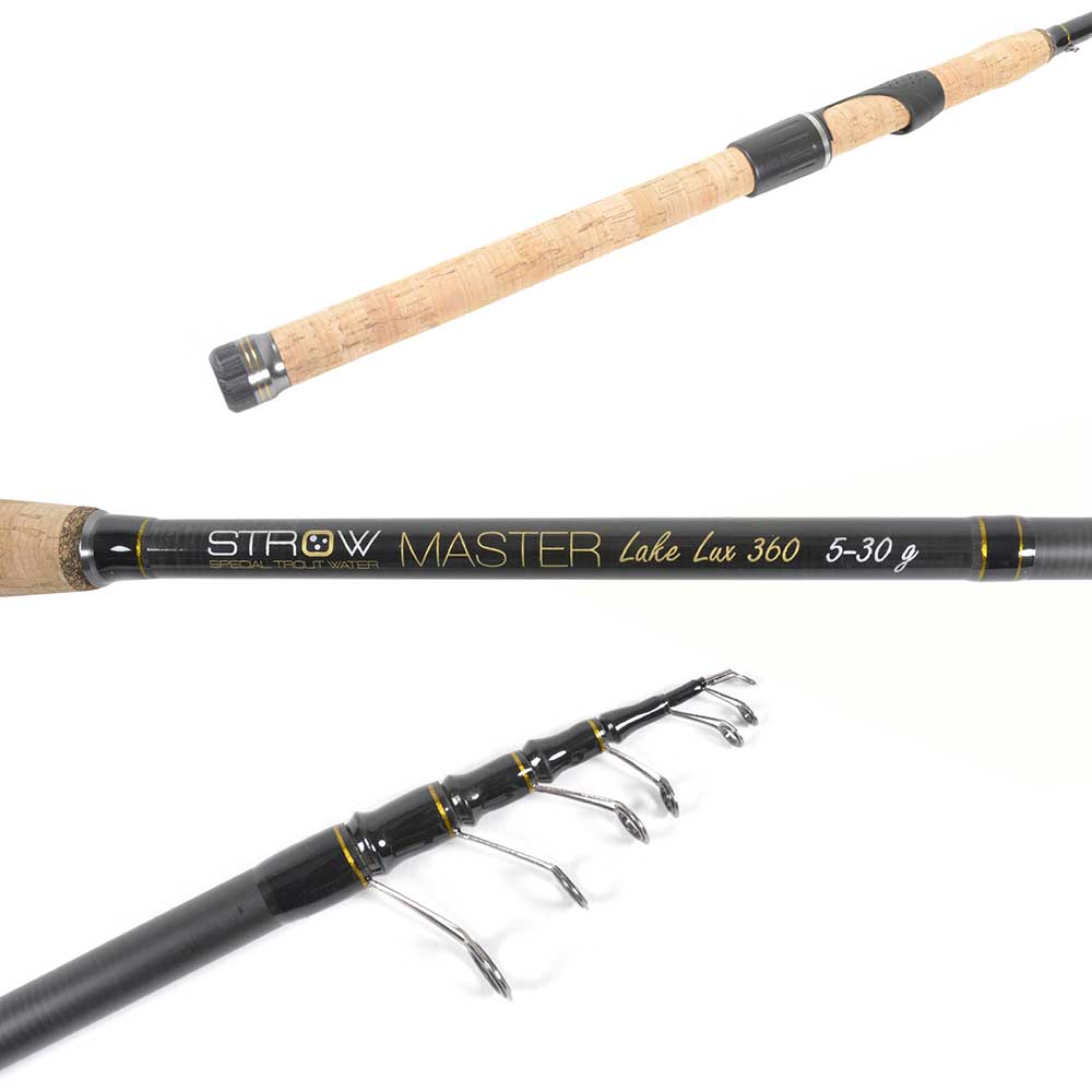 Canne Télescopique STROW Master Lake Lux 3m60 5-30g | Pacific Pêche