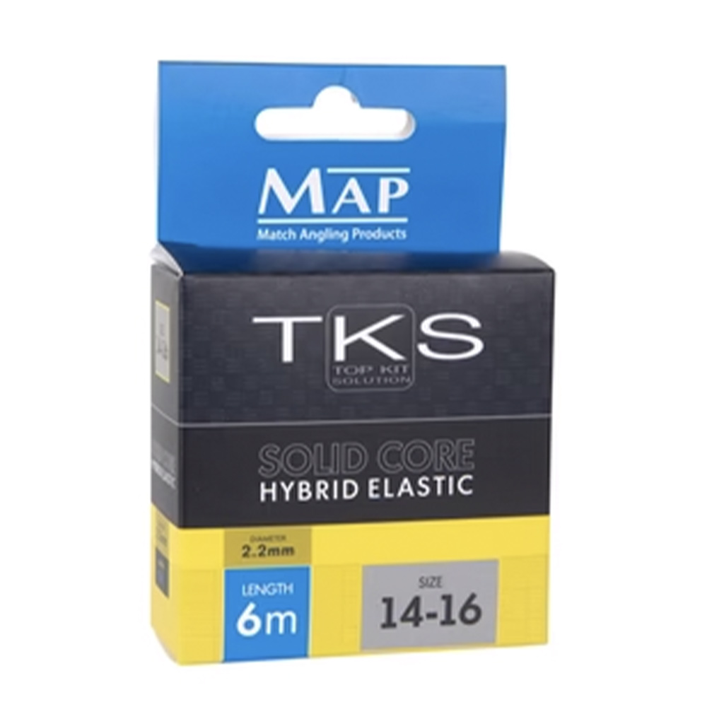Elastique Hybride Map TKS Solid Core Hybrid Elastic Size 6m | Pacific Pêche