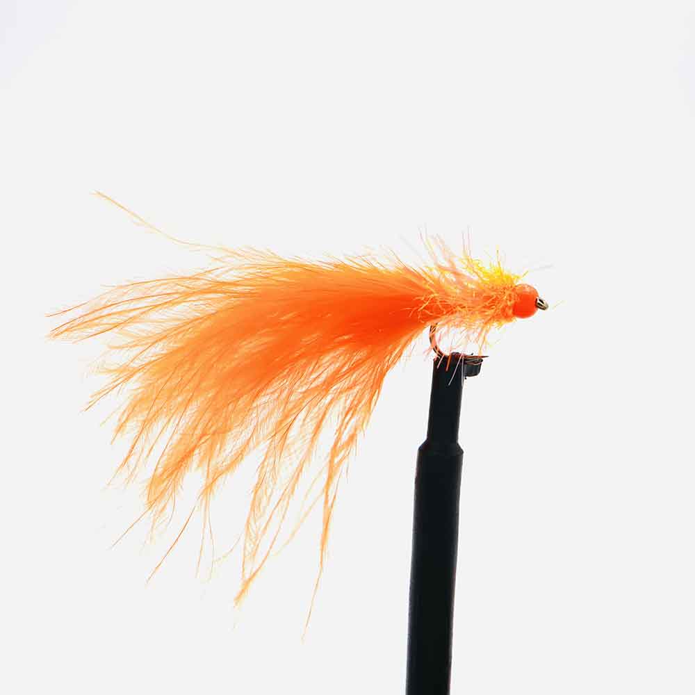 Streamer TAD marabou orange H8 (x3) | Pacific Pêche